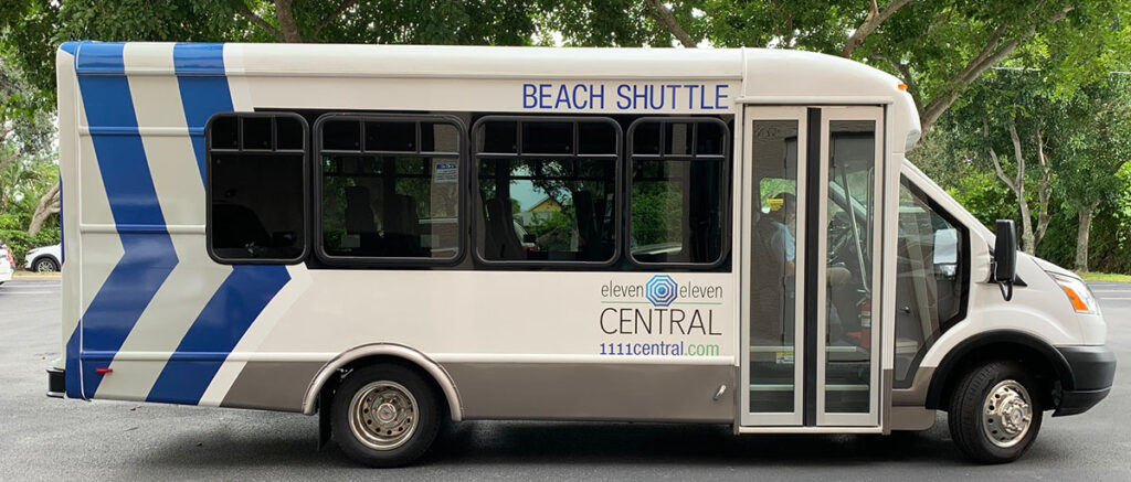 Beach Shuttle Wrap - Northlight Marketing & Promotion